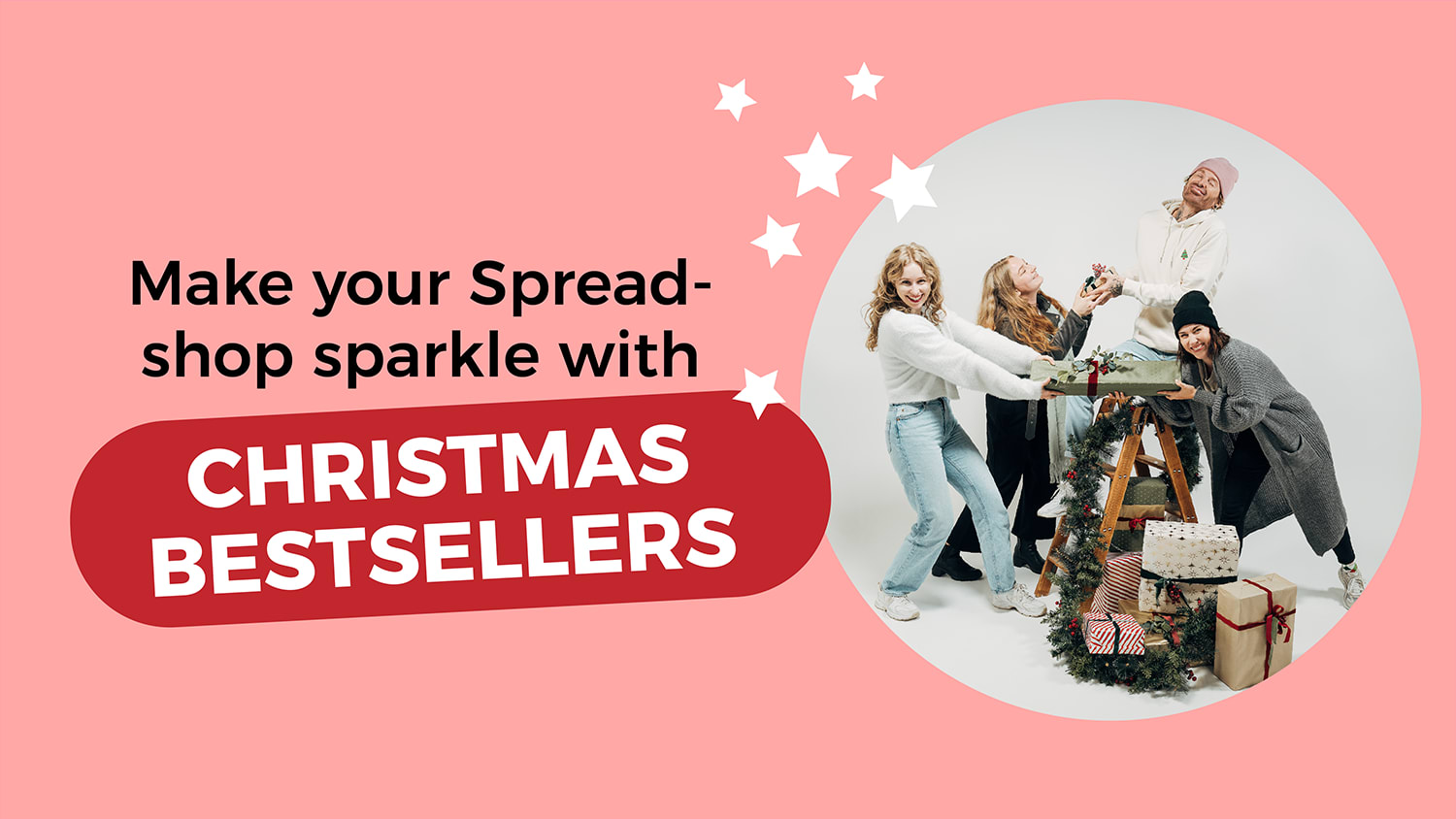 Make your shop sparkle with Christmas bestsellers - Spreadshop
